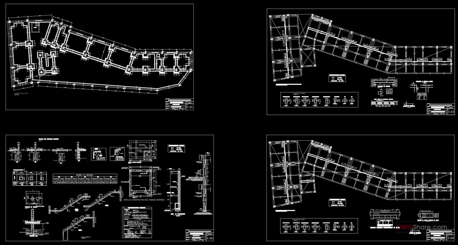 College All Plans and Details AutoCAD File DWG