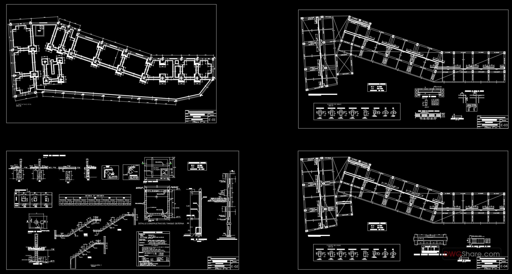 College All Plans and Details AutoCAD File DWG