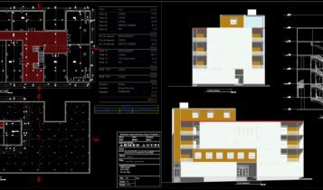 602. Free Download CAD File – Atrium Roof Grid Structure Details