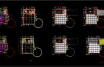 48. Download Free CAD Drawings of Functional Zoning for Food Court Area ...