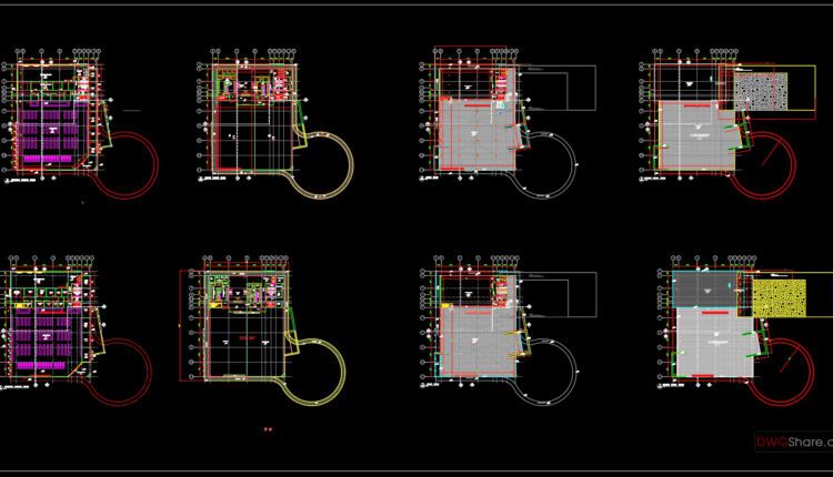 Hyper Market Layout Plans AutoCAD File DWG - Free Cad Blocks, download ...