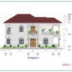 classic-villa-2d-3d-pdf-full-file-free-download (9)_resize - Free Cad Blocks, download DWG ...