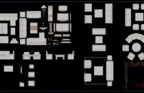 171. Free CAD Blocks Download European & French Carved Wall Panel Molding