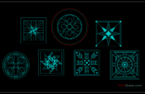 72.Solar Photovoltaic AutoCAD Blocks