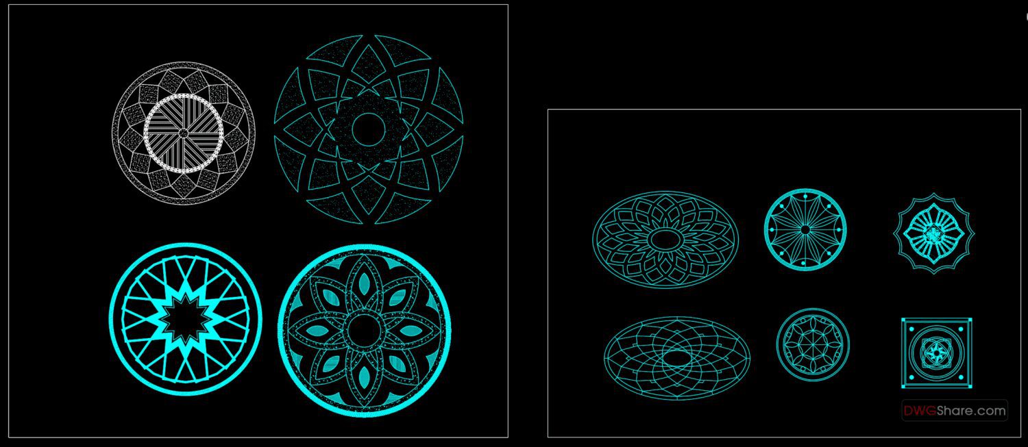 155. Paving Design CAD Blocks