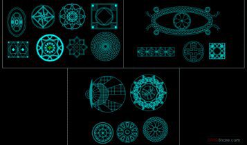 92.Ceramic Tiling CAD Drawings