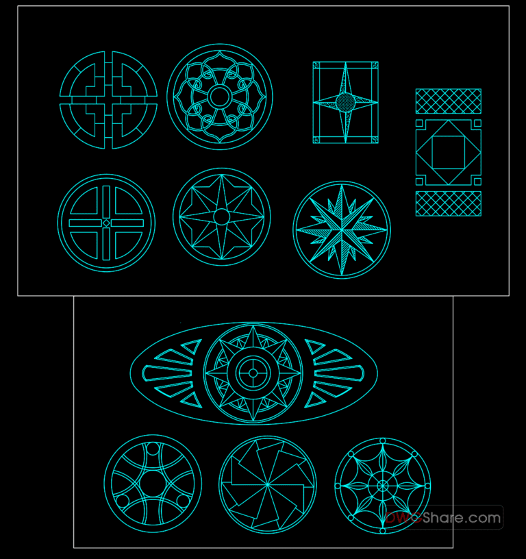 161. Paving Design CAD Blocks