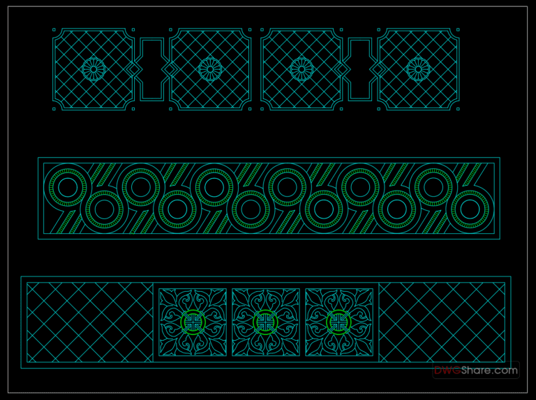 163. Paving Design CAD Blocks