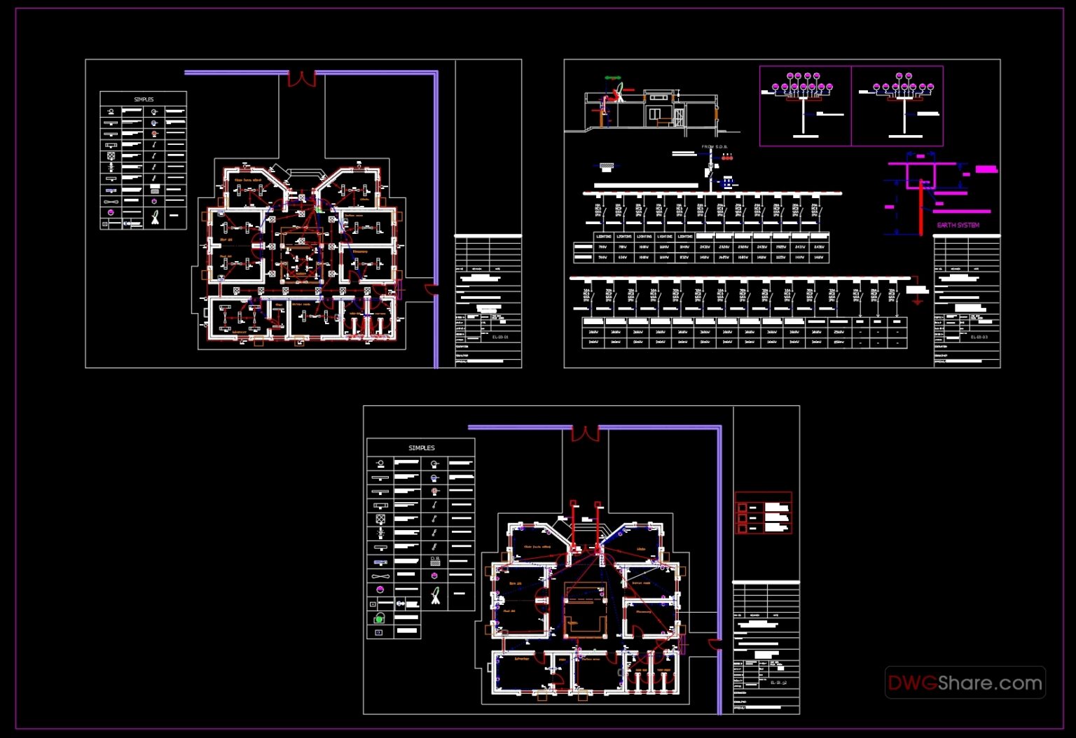 17.Medical Center Lighting and Power Plan CAD