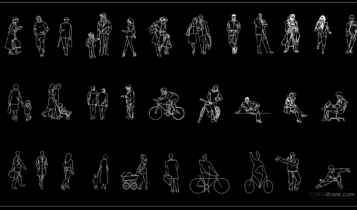 Wellness and SPA complex free AutoCAD drawings