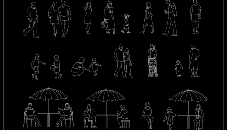 24.Family Activities CAD Blocks - Free Cad Blocks, download DWG models ...