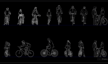 8.Signs for Street Design DWG Drawing