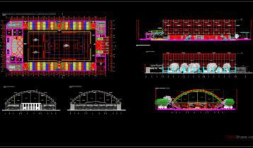 39.Gate design AutoCAD blocks free download | Free Cad Blocks, download ...