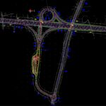 29.Cad File of Highway Trumpet Interchange Layout Plan For Free ...
