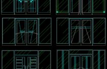 10.Garbage Bin CAD Blocks