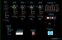 602. Free Download CAD File – Atrium Roof Grid Structure Details