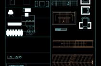 19.Wedding Hall Layout Plan and Elevations CAD