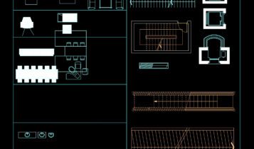Concert Hall free AutoCAD drawings