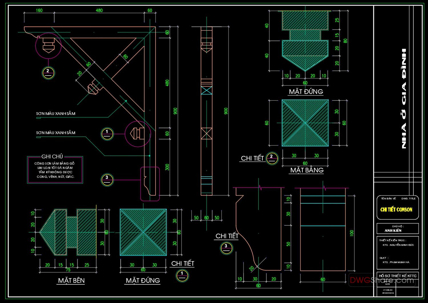 34.Details of ceiling wood paneling autocad file dwg