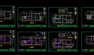 335. Detailed Generator Room CAD Drawing (Floor Plan, Sections) Free ...