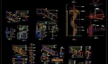 handrail Archives - Free Cad Blocks, download DWG models for architects ...