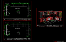 99.Shoe Storage Cabinet Cad Blocks free download