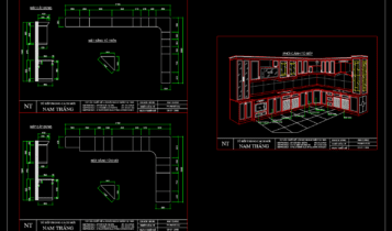 81.Display Cabinets Cad Blocks free download