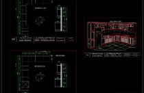 89.Detailed Drawings Of Modular Kitchen In Autocad File
