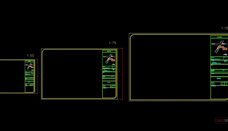 5.Boxes for different plans (5) - Free Cad Blocks, download DWG models ...