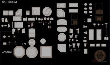 Wash basin Archives - Free Cad Blocks, download DWG models for ...