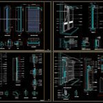 52.Wooden Wall Panelling Detail Drawing DWG (1) - Free Cad Blocks ...