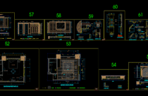 255 Autocad Colors blocks in AutoCAD free download