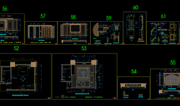 Pharmacy Design Plan and Elevation AutoCAD File DWG