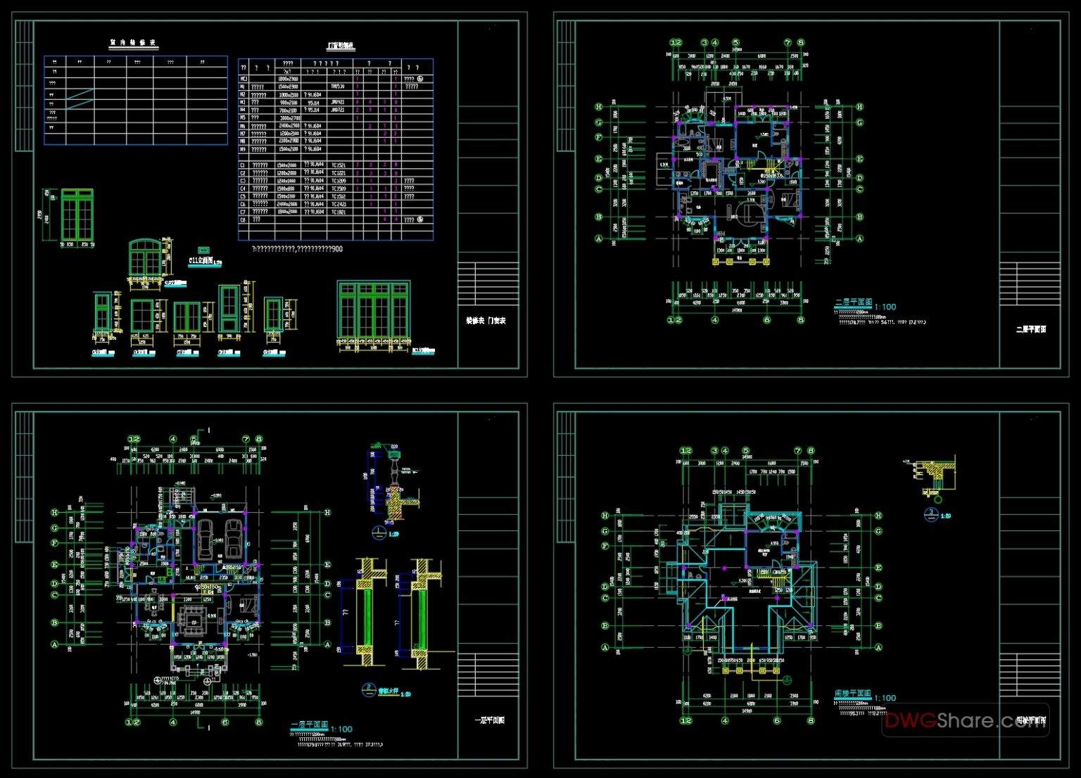 71.House Plan Design AutoCAD File Free download