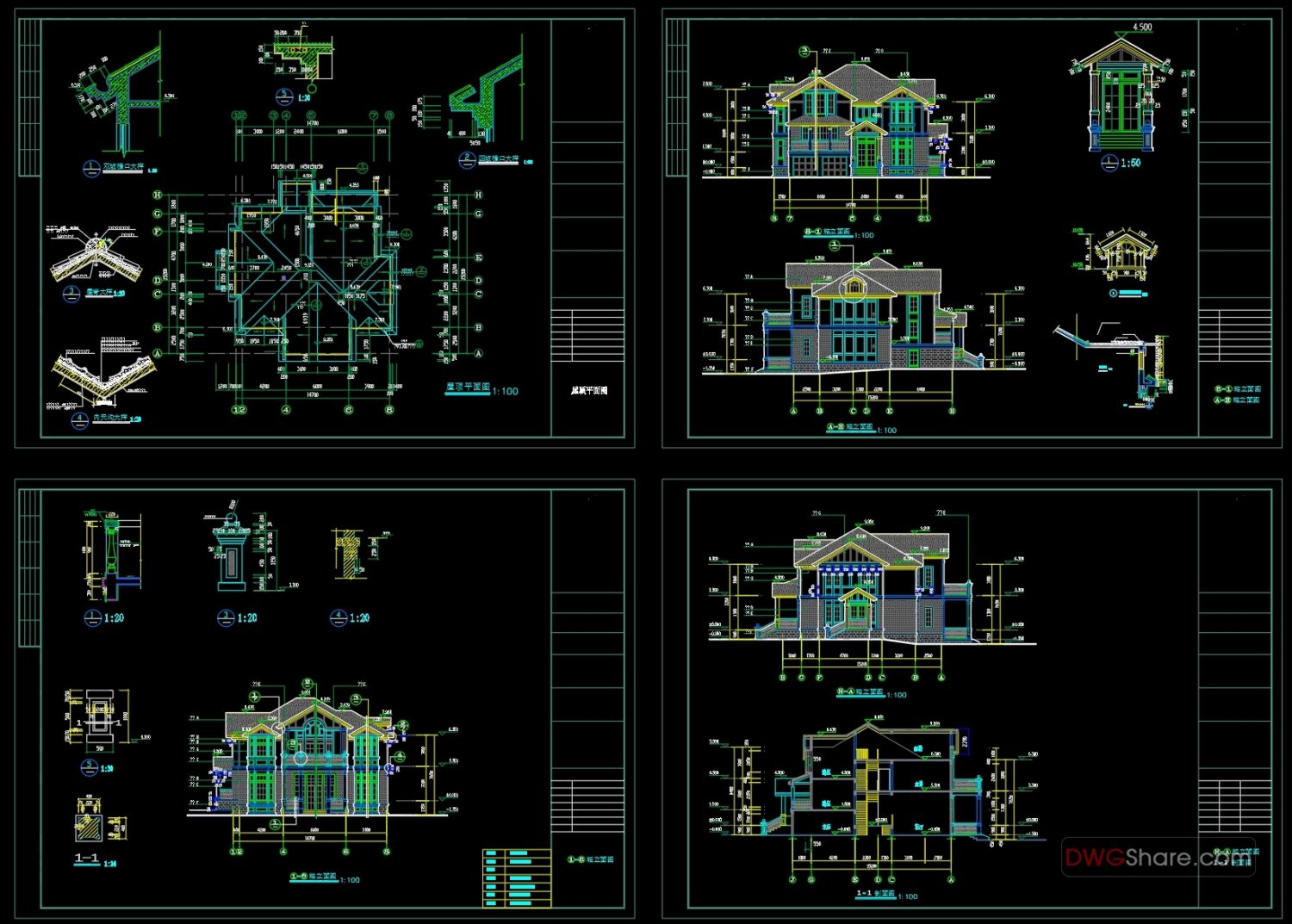 71.House Plan Design AutoCAD File Free download