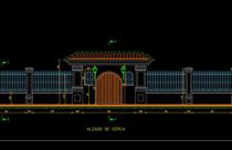 55.Gate design AutoCAD blocks free download