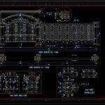 85.Gate Plans DWG With Detailing For Free Download - Free Cad Blocks ...