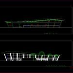Airport Passenger Terminal Design Autocad DWG File - Free Cad Blocks ...