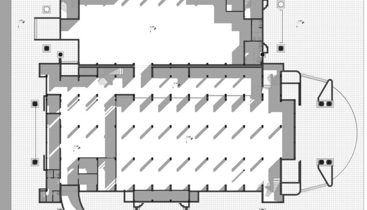 Auditorium Details With 800 Seats Full Project File - Free Cad Blocks ...
