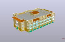 602. Free Download CAD File – Atrium Roof Grid Structure Details