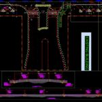 Bus Stop Layout Plan and Cross Section AutoCAD File DWG (3) - Free Cad ...