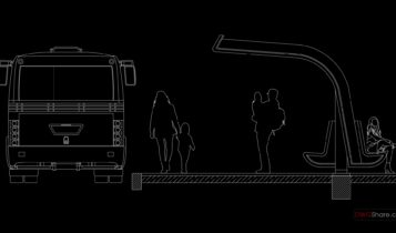 27.Tram AutoCAD blocks free download