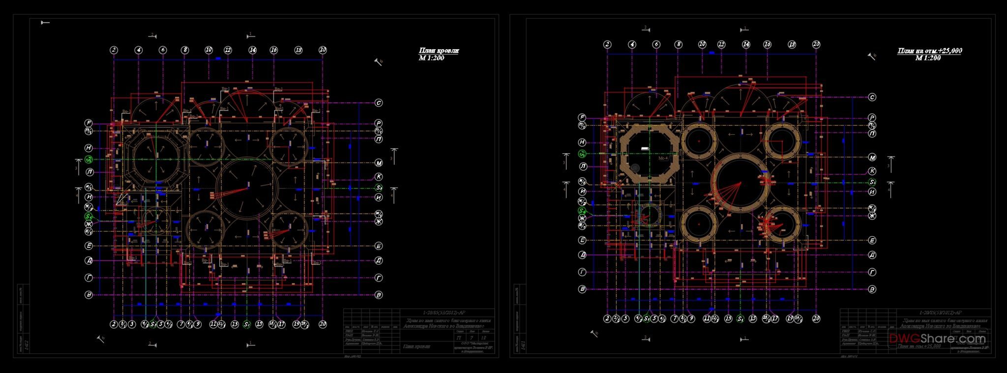 Cathedral free AutoCAD drawings