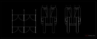 Checkout counter free AutoCAD drawings