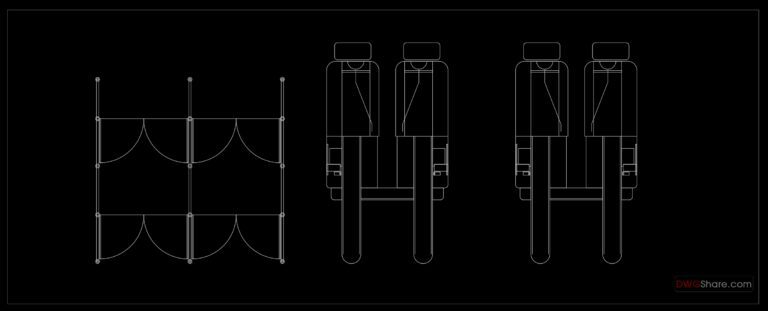 Checkout counter free AutoCAD drawings