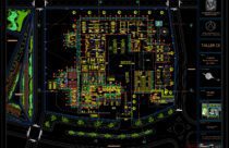 19.Wedding Hall Layout Plan and Elevations CAD