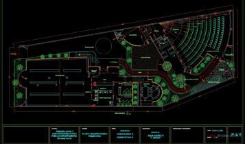 Museum Plans and Elevations AutoCAD File DWG
