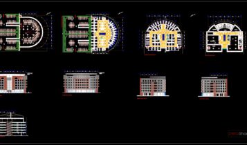 Chilled Water and FCU HVAC Project AutoCAD File Free Download