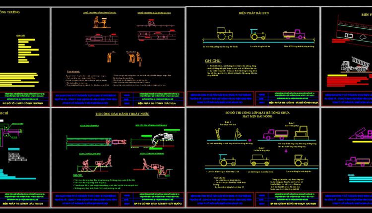Road Construction Related Autocad Drawings and Specifications - Free ...