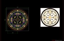 124.Indian Pattern Cad Blocks Free Download